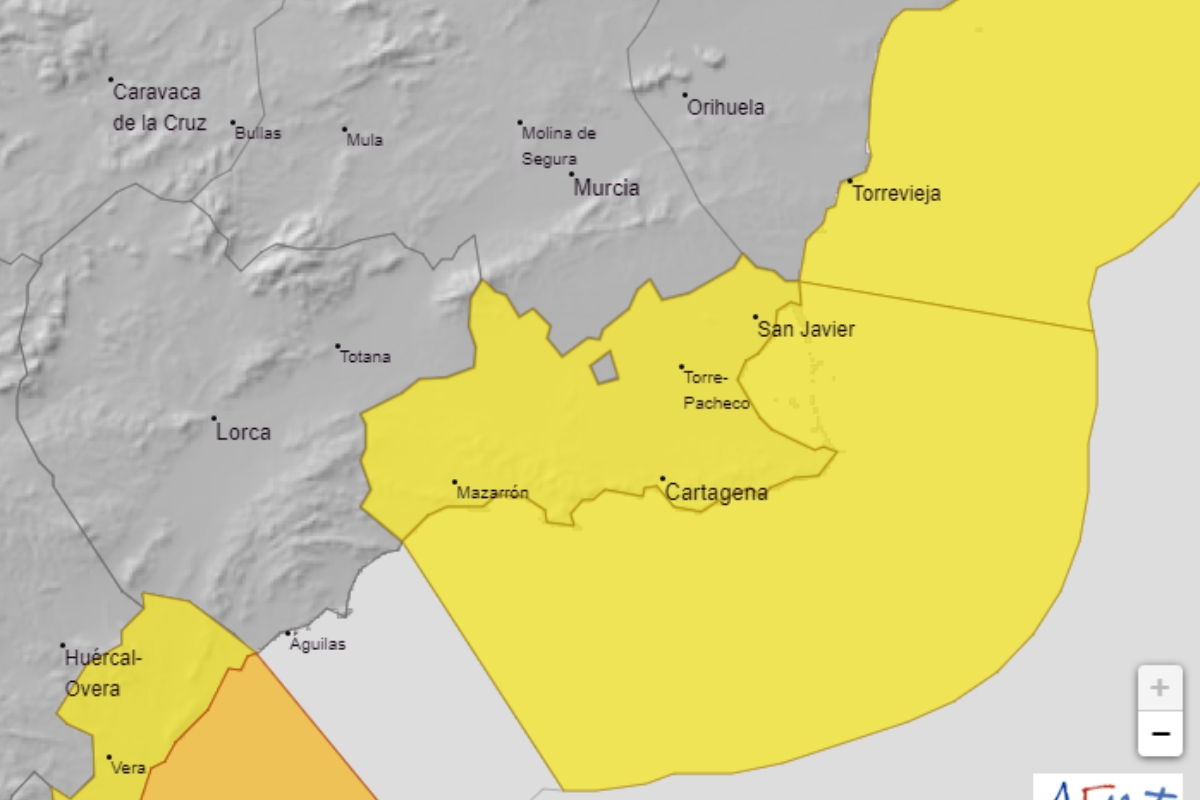 La Aemet activa un aviso amarillo por viento y fenómenos costeros para ...