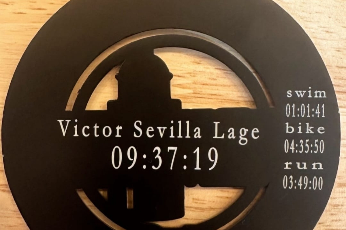 El cartagenero Víctor Sevilla, en la prueba mundial de Iron Man en ...